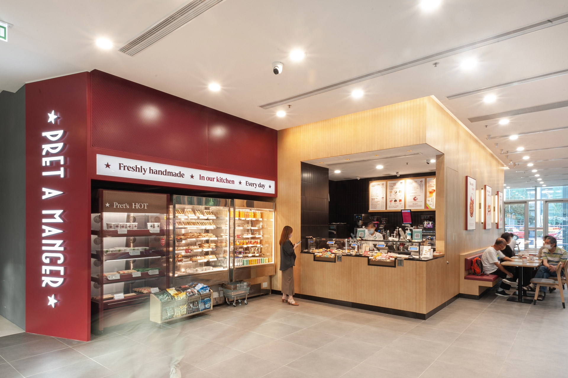 Pret A Manger Science Park Plaap Design